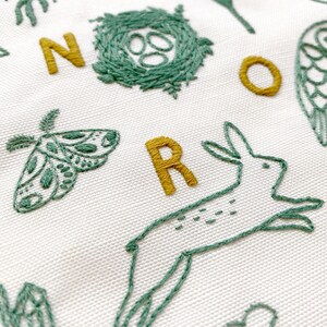 PRE-ORDER. Pre-printed ABC Fabric for Creativebug Daily - Etsy