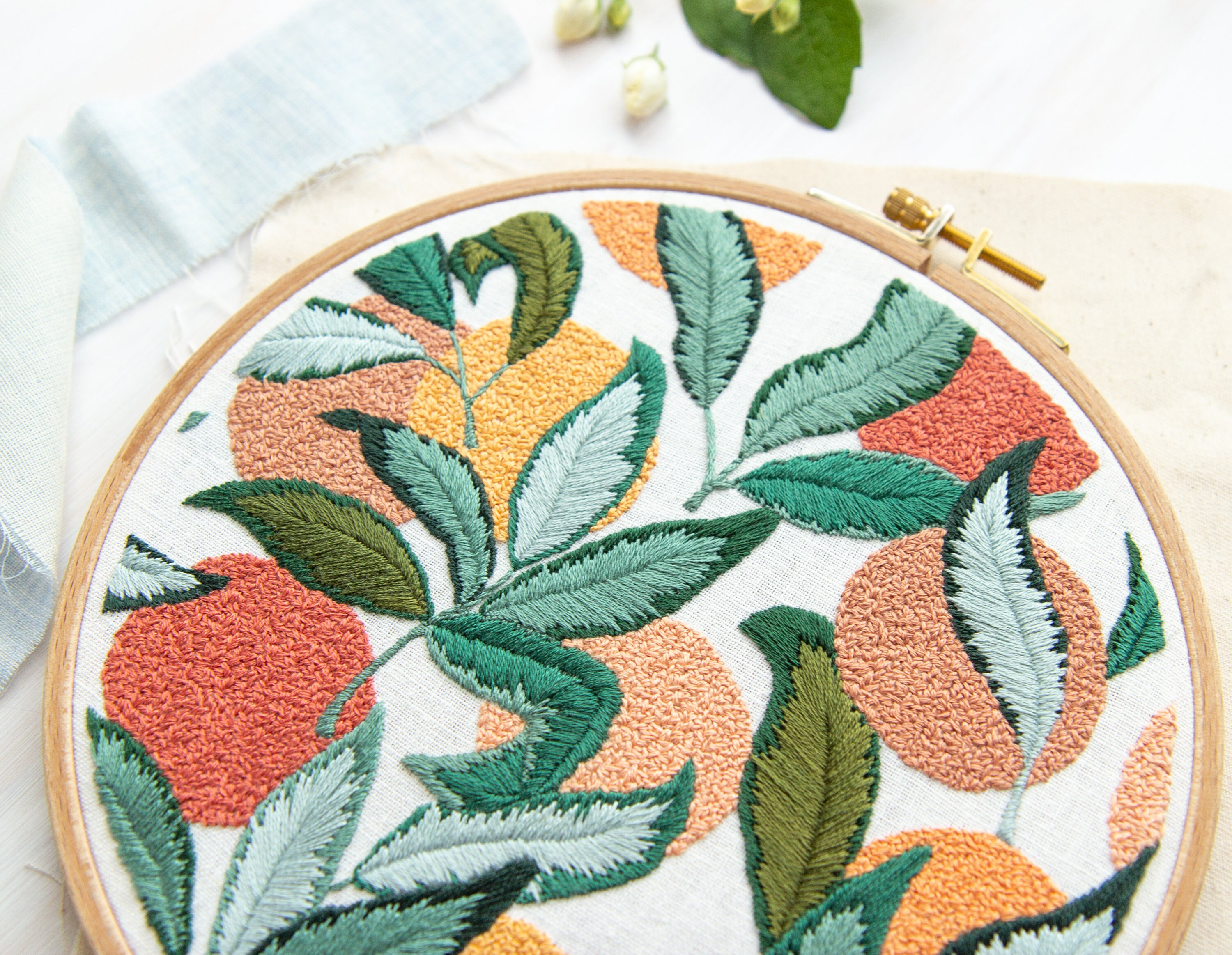 Freshly Picked Embroidery Pattern. DIY Pattern. Craft Project ...
