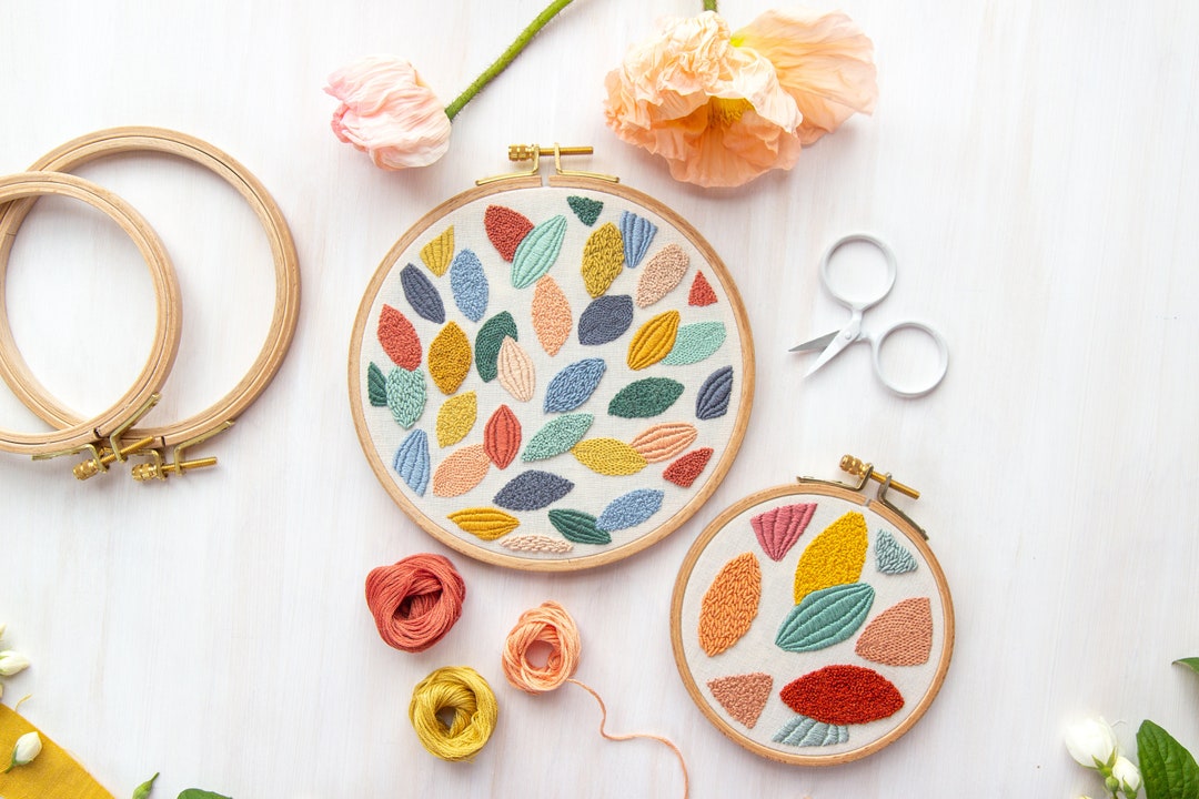 Seed Sampler Embroidery Pattern. DIY Embroidery Craft. Embroidery ...