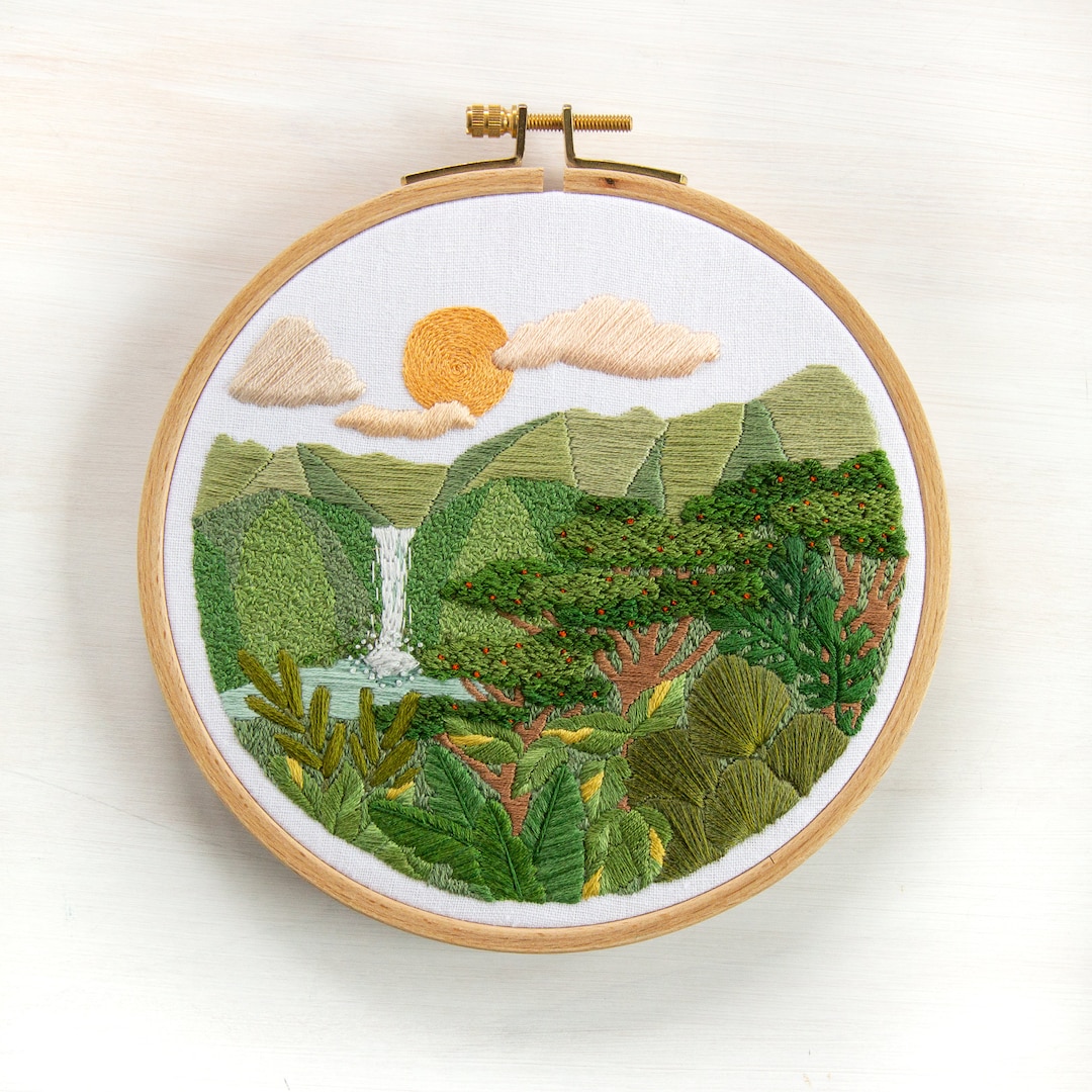 Abundance Advanced Embroidery Pattern - Etsy