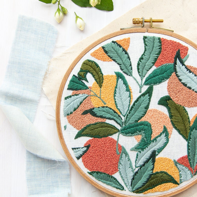 Freshly Picked Embroidery Pattern. DIY Pattern. Craft Project ...