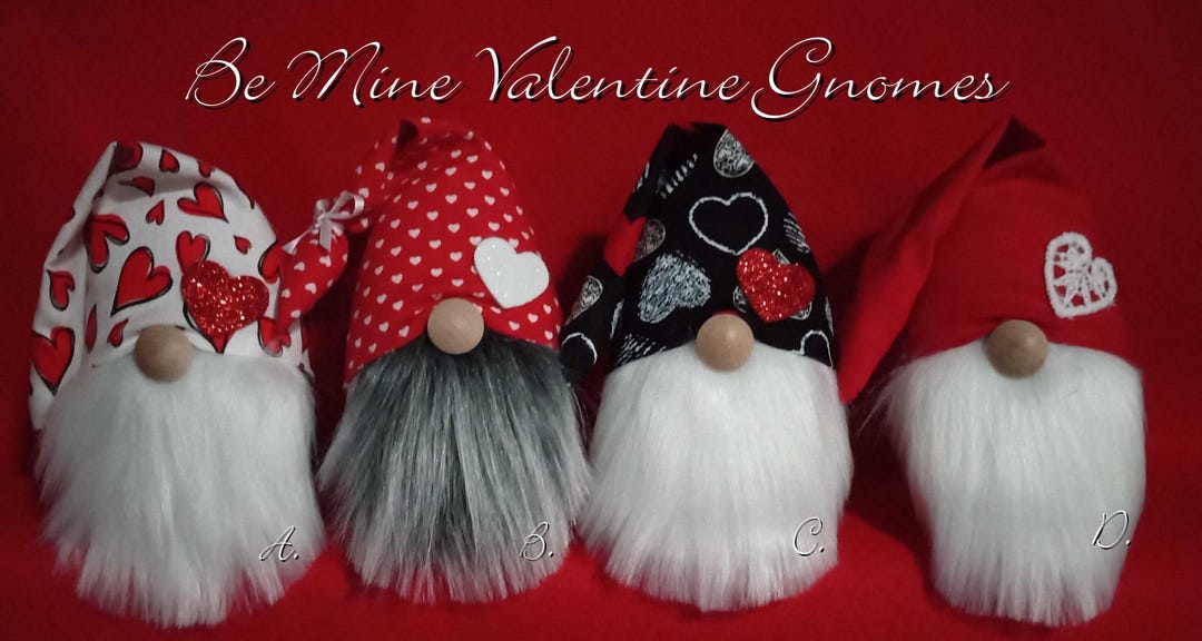Be Mine, Gnomes for Your Valentine - Etsy