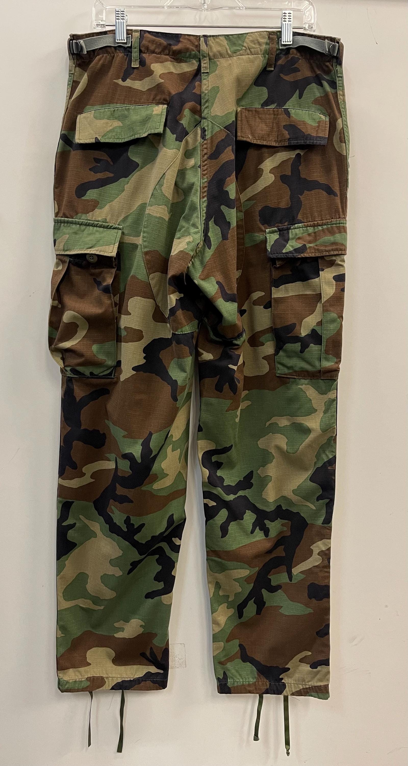 Camouflage BDU Pants, Assorted Camo - Etsy