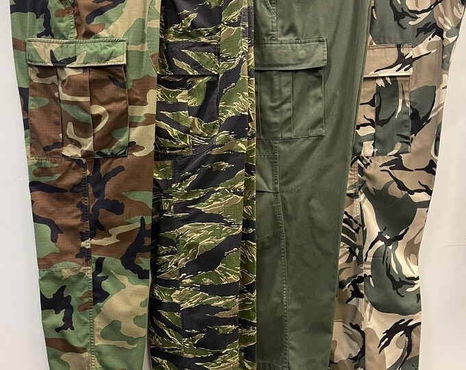 Camouflage BDU Pants-assorted Patterns - Etsy