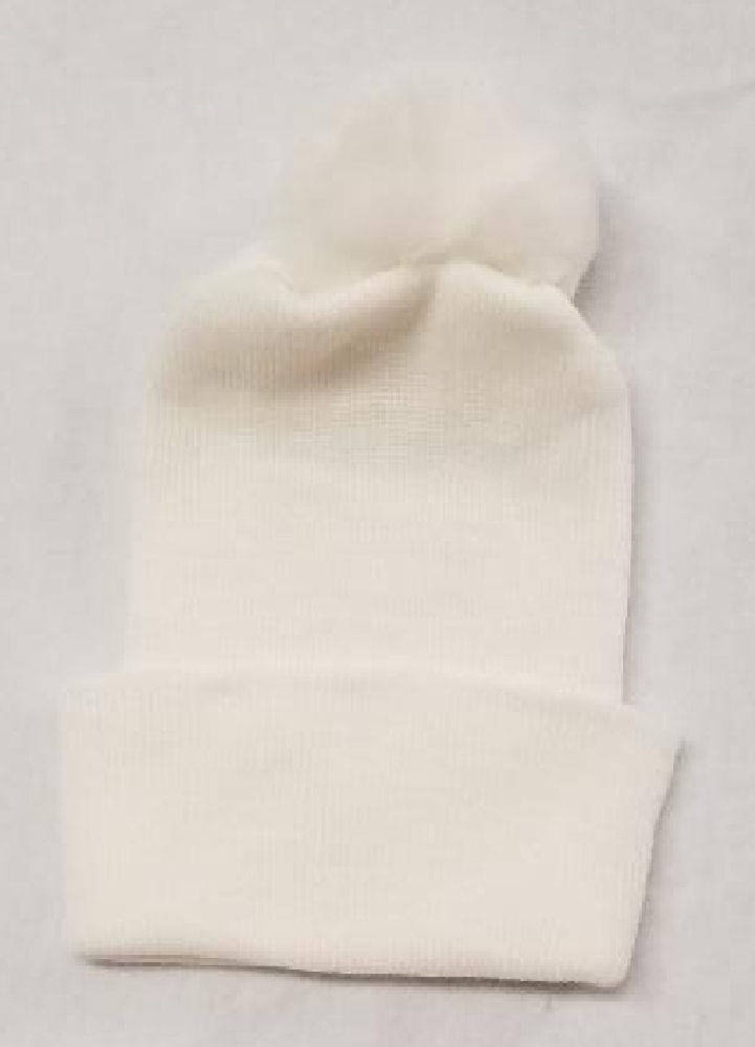 Newborn Hospital Hats, Blank and Ready to Decorate, 2 Newborn Baby Hats ...