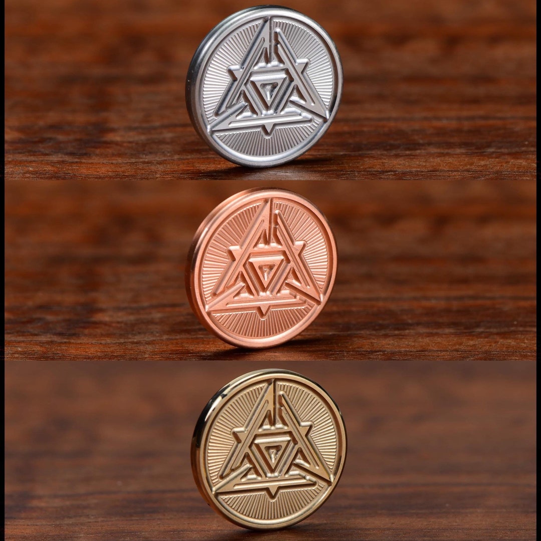Gambit Coin #10 - Triangle: Fidget, Therapy, Pocket Carry, Everyday ...