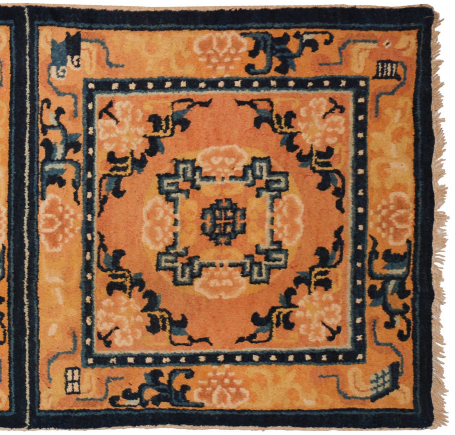 2 X 4 Antique Chinese Hand-knotted Rug 021374 - Etsy