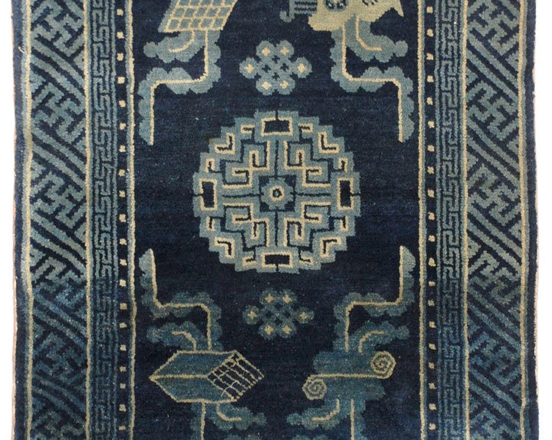 2 X 4 Antique Chinese Hand-knotted Rug 021351 - Etsy