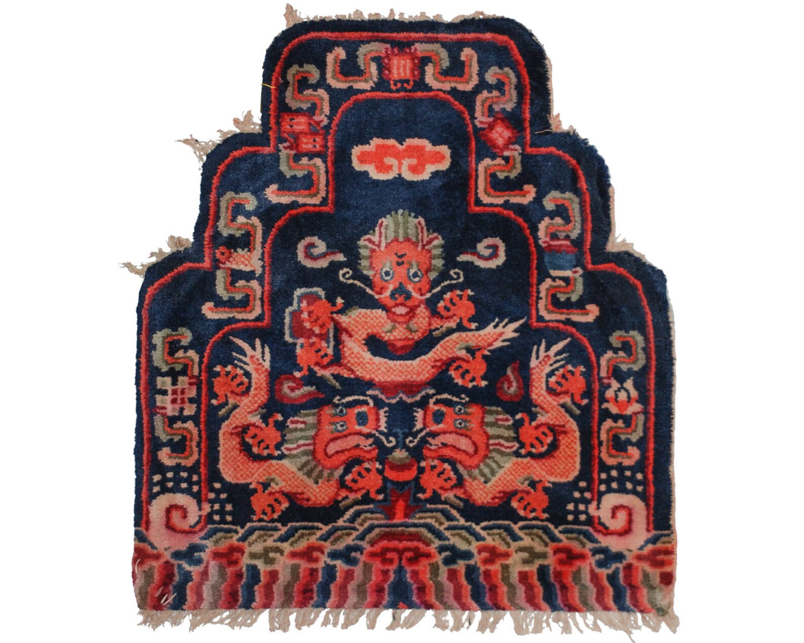 2 X 2 Antique Chinese Hand-knotted Rug 021327 - Etsy