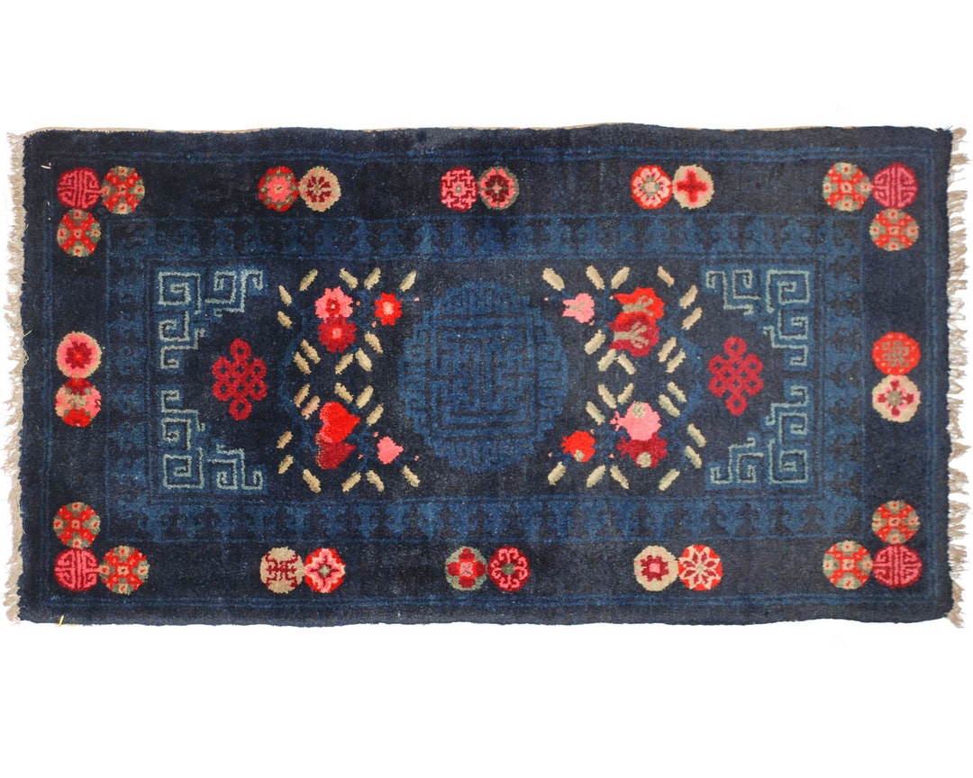 2 X 4 Antique Chinese Hand-knotted Rug 021332 - Etsy