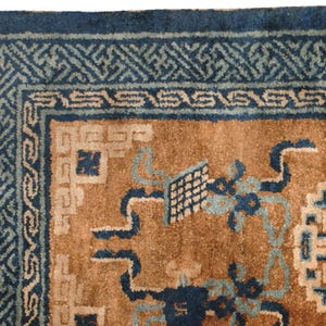 2 X 4 Antique Chinese Hand-knotted Rug 021354 - Etsy