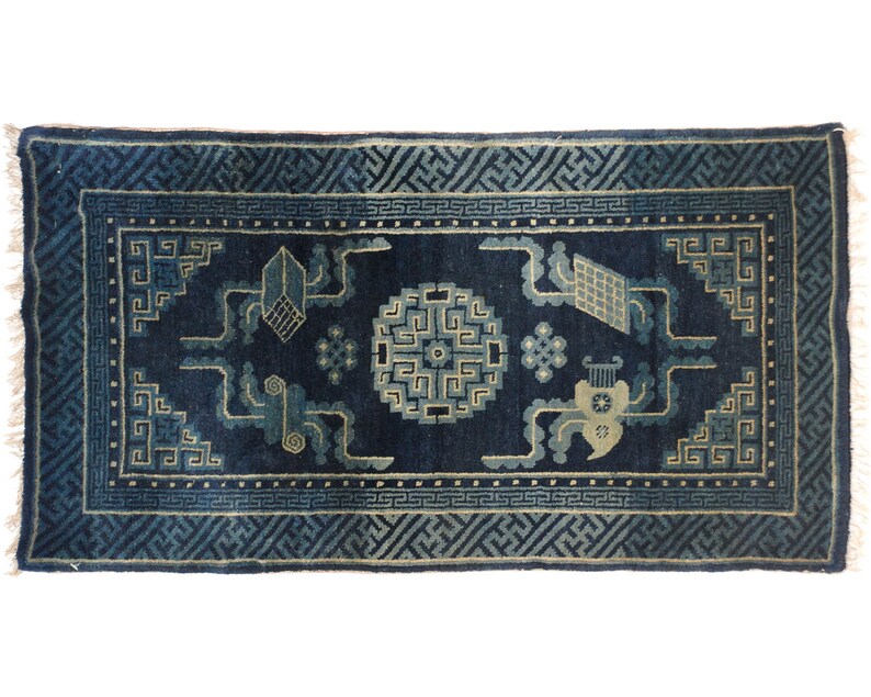 2 X 4 Antique Chinese Hand-knotted Rug 021351 - Etsy