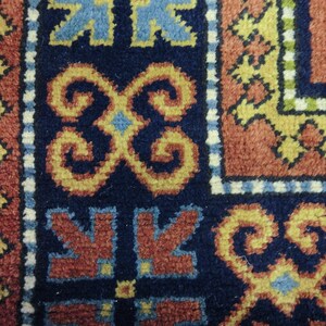 5x7 Siberian Design Vintage Hand-knotted Rug 027300 - Etsy