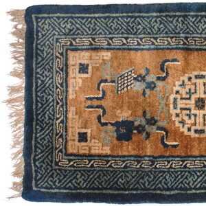 2 X 4 Antique Chinese Hand-knotted Rug 021354 - Etsy