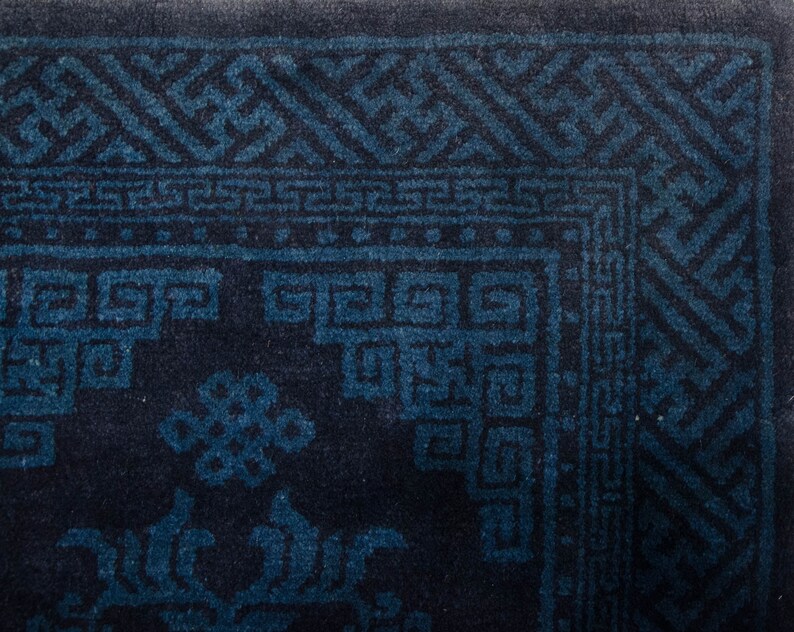 2 X 4 Antique Chinese Hand-knotted Rug 021339 - Etsy