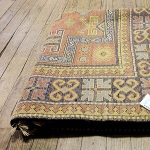 5x7 Siberian Design Vintage Hand-knotted Rug 027300 - Etsy
