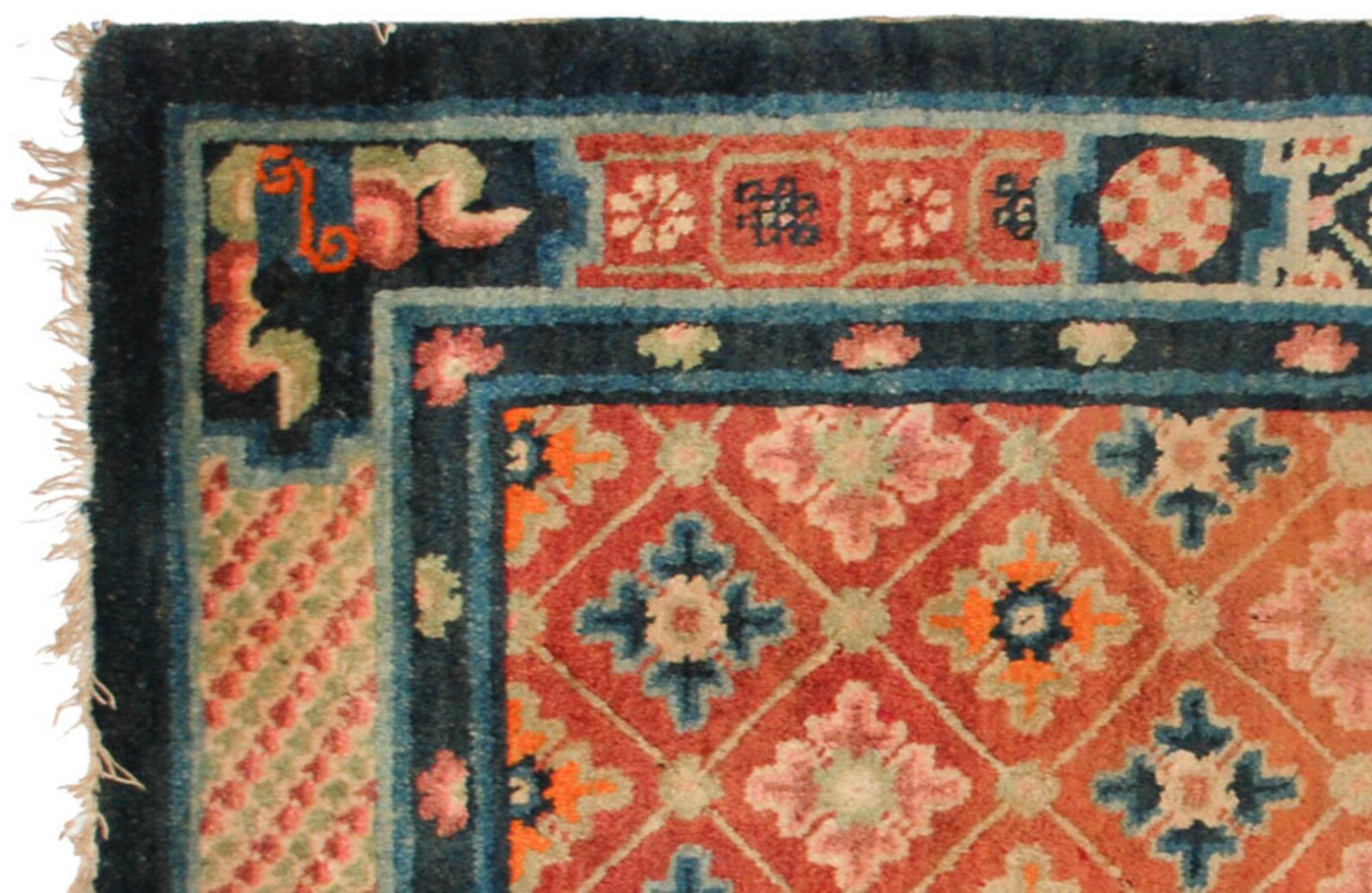 2 X 4 Antique Chinese Hand-knotted Rug 021376 - Etsy