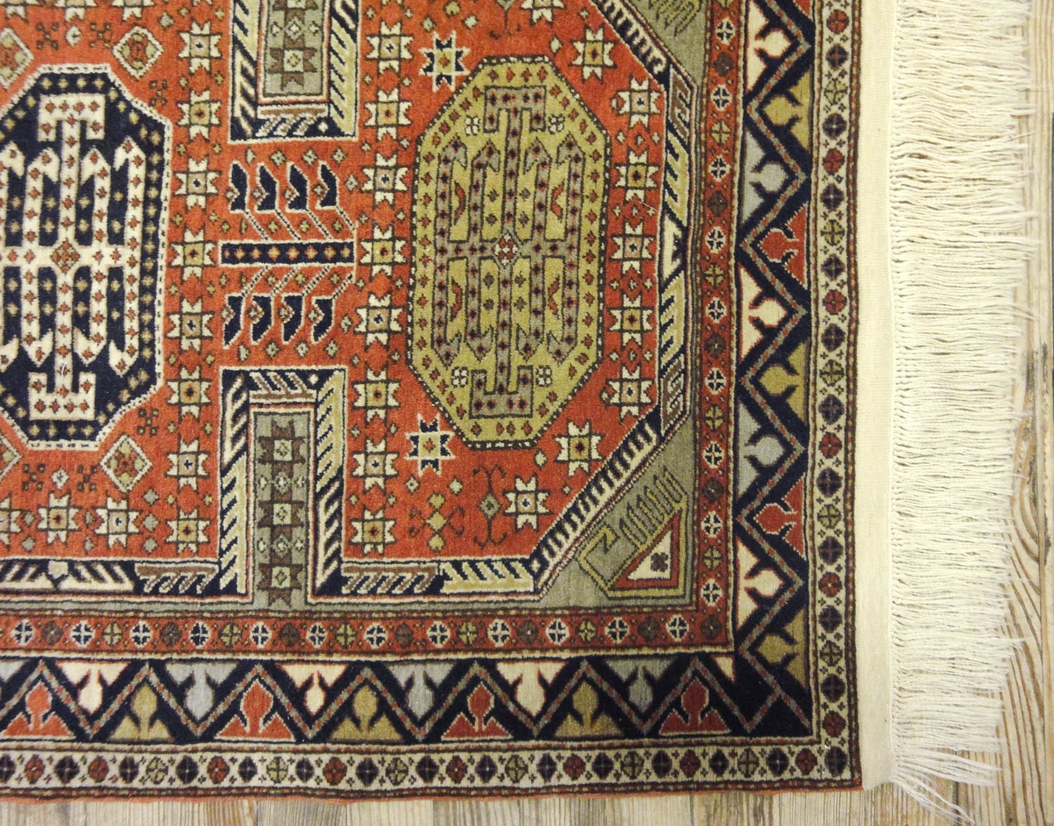 3x5 Caucasian Design Vintage Hand-knotted Rug 027581 - Etsy