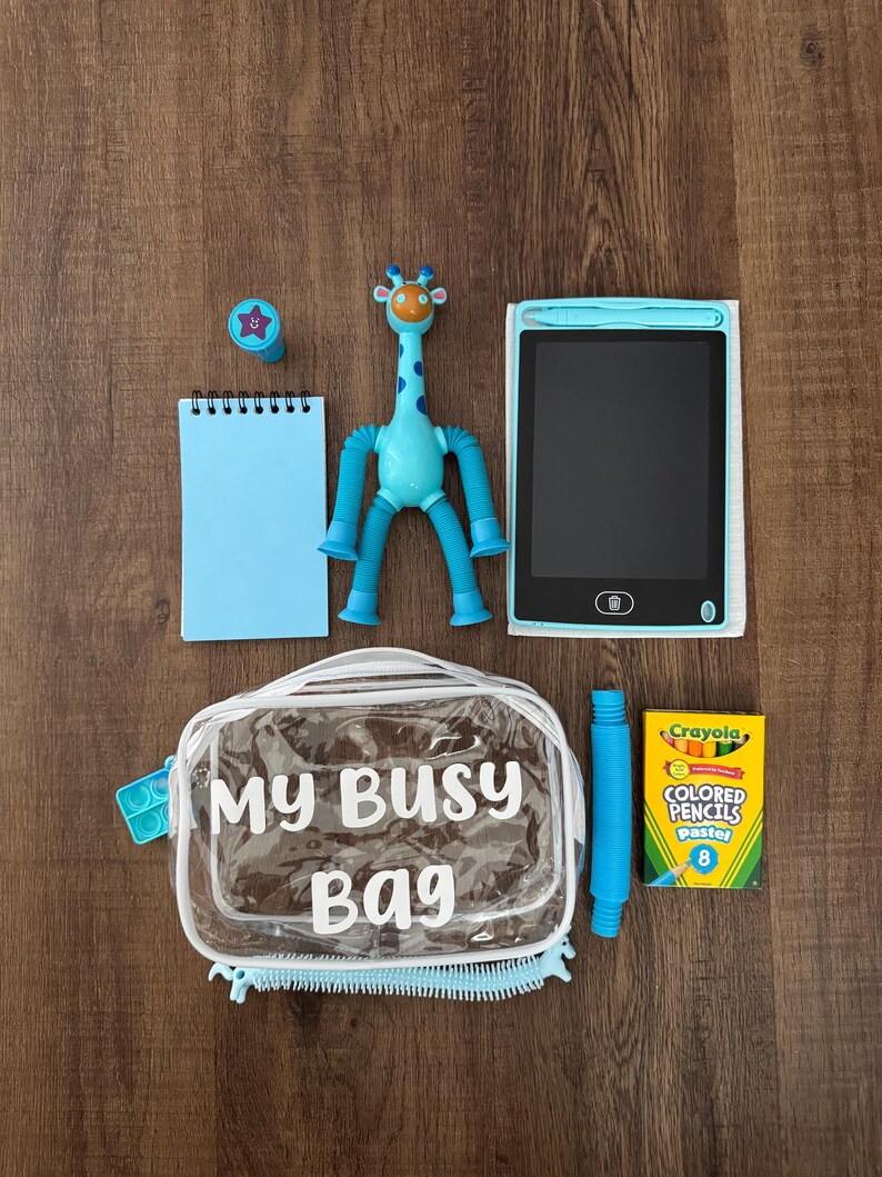 On the Go- Kids Busy Bags - Etsy