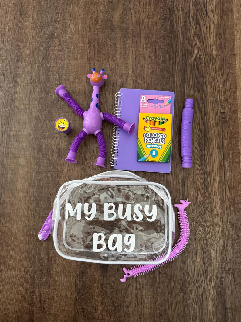 On the Go- Kids Busy Bags - Etsy