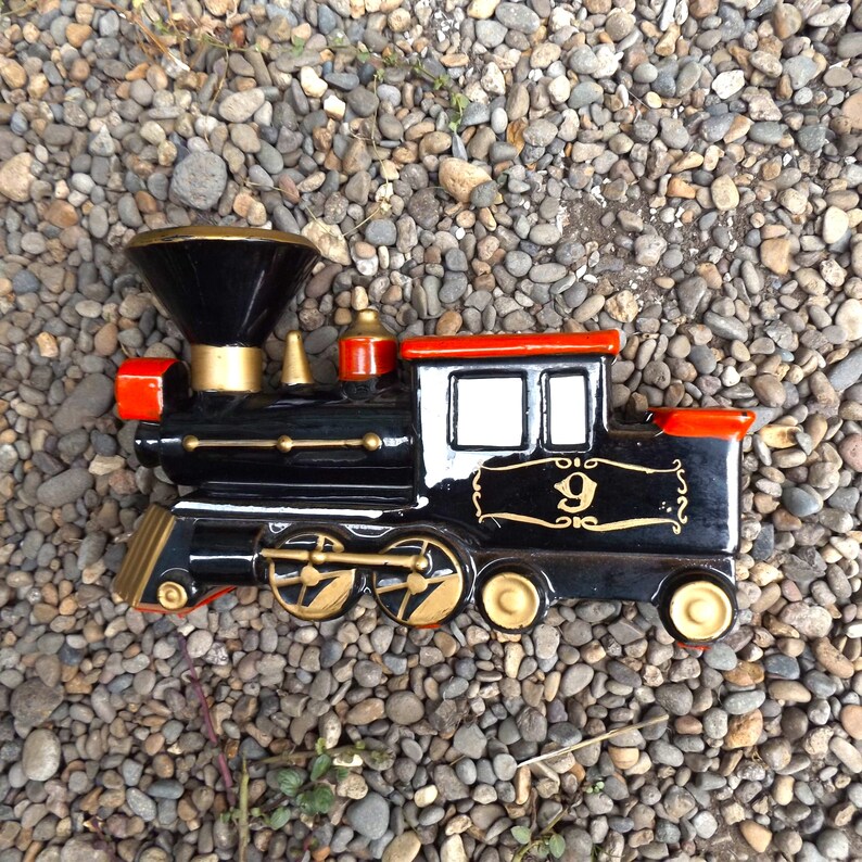 Cute Vintage Train Planter Box, Unique Train Gifts - Etsy