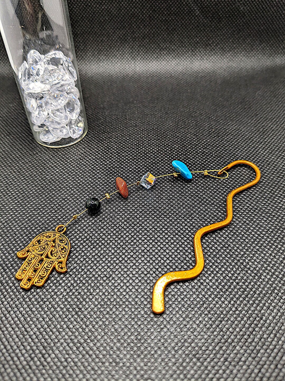 Avatar the Last Airbender Inspired Hand Painted Gold Gemstone Metal ...