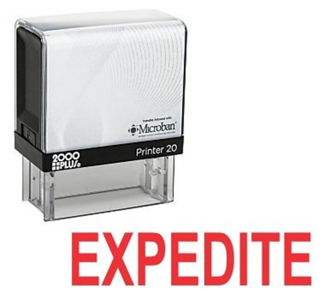 Expedite Office Self Inking Rubber Stamp, Cosco Printer Office Stamp ...