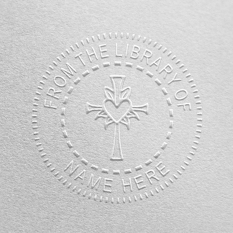 Church Monogram Stamp - Etsy