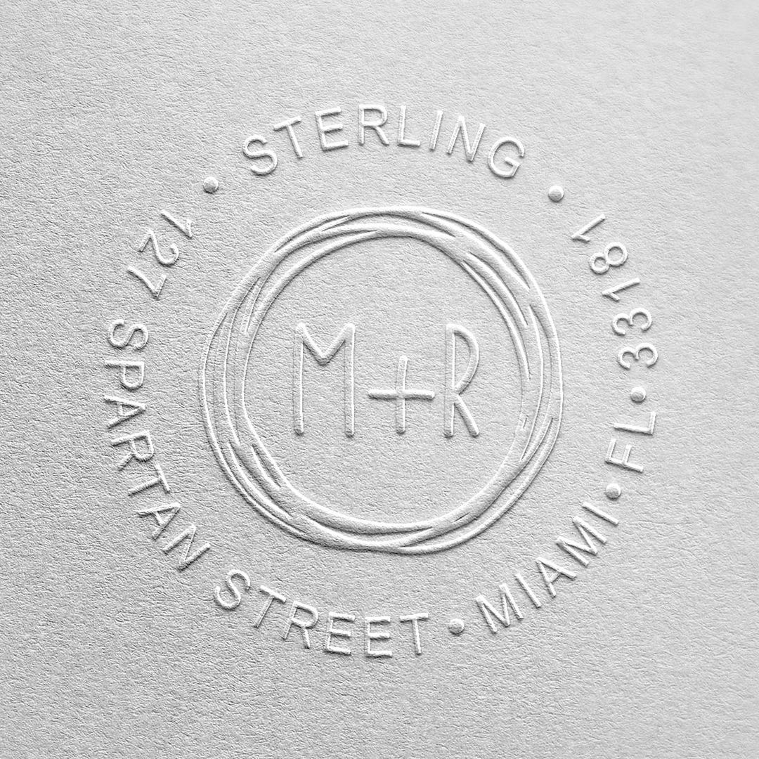 Custom Embosser, Address Embosser, Embosser Stamp, Embosser, Custom ...