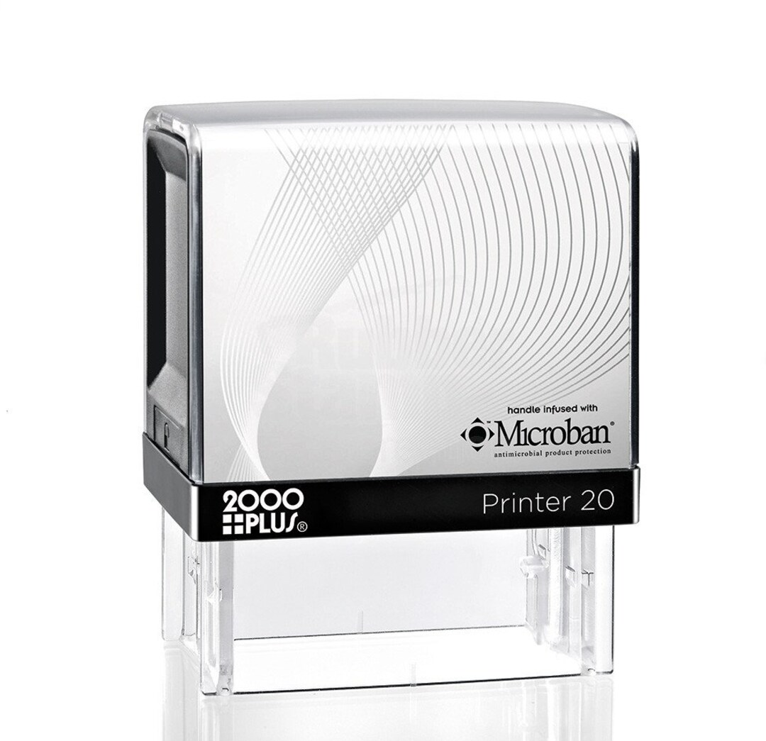 Custom Self Inking 3 Line Rubber Stamp, Cosco Printer Office Stamp ...