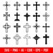 CROSS BUNDLE, Cross Cut Files , Cross Clipart, Cross Silhouette, Cross ...
