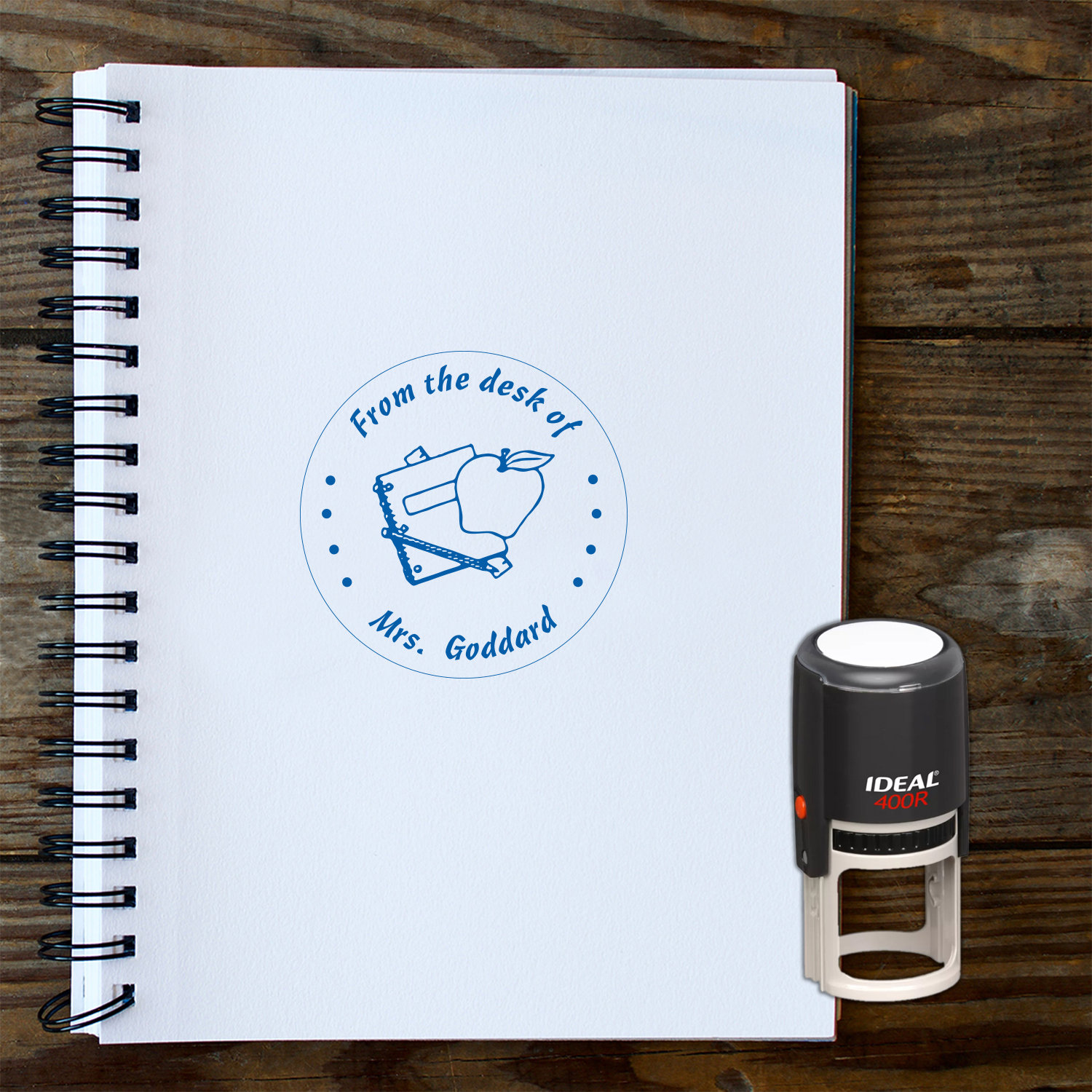 From the Desk of Stamp Custom Stamp Teacher Stamp Library - Etsy Hong Kong