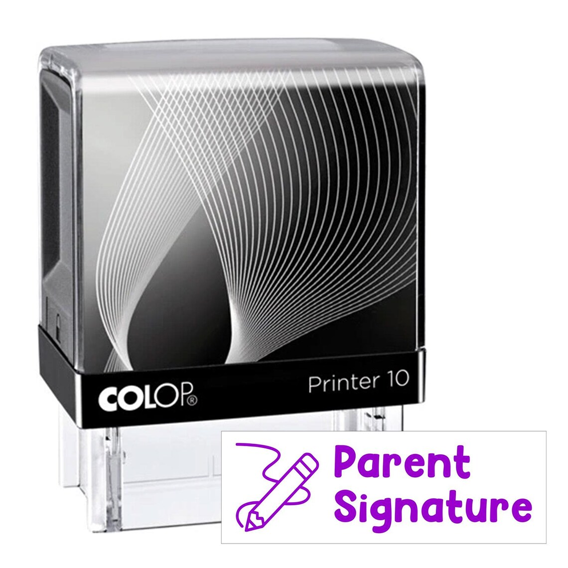 Parent Signature Teacher Stamp - Back to School Stamp - Children ...