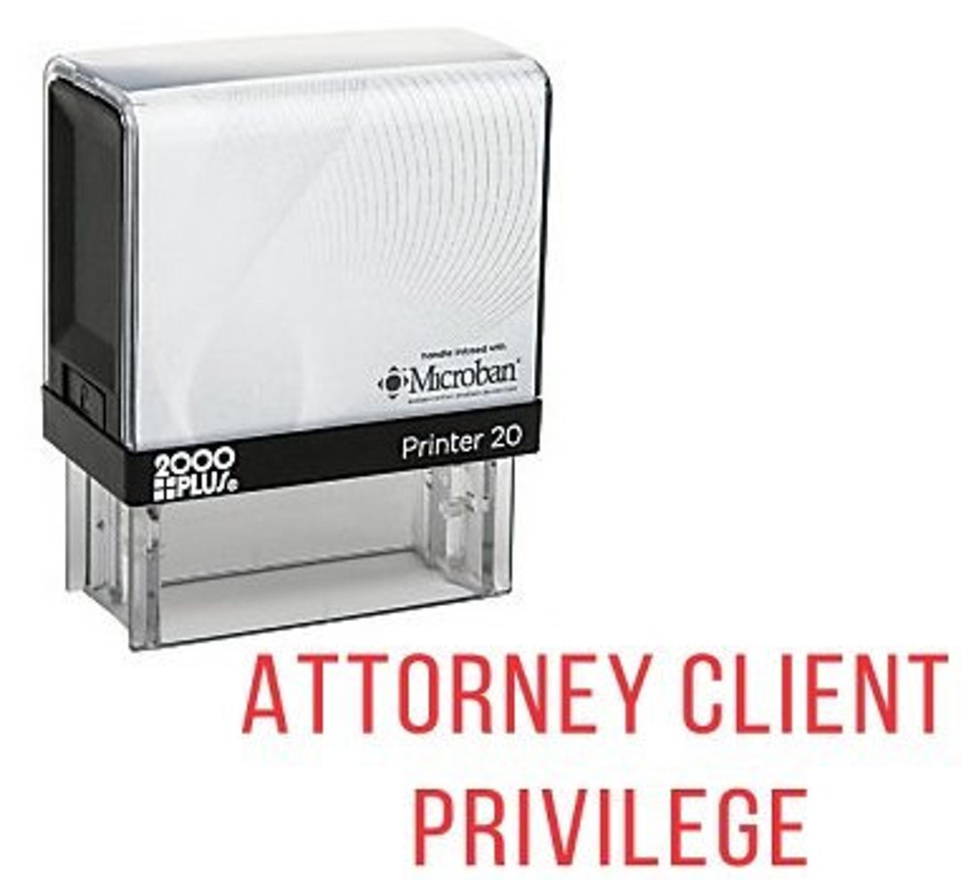Attorney Client Privilege Office Self Inking Rubber Stamp,cosco Office ...