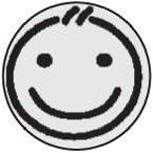 Customize With Initial or Smiley or Logo - Round Self Inking Stamp ...