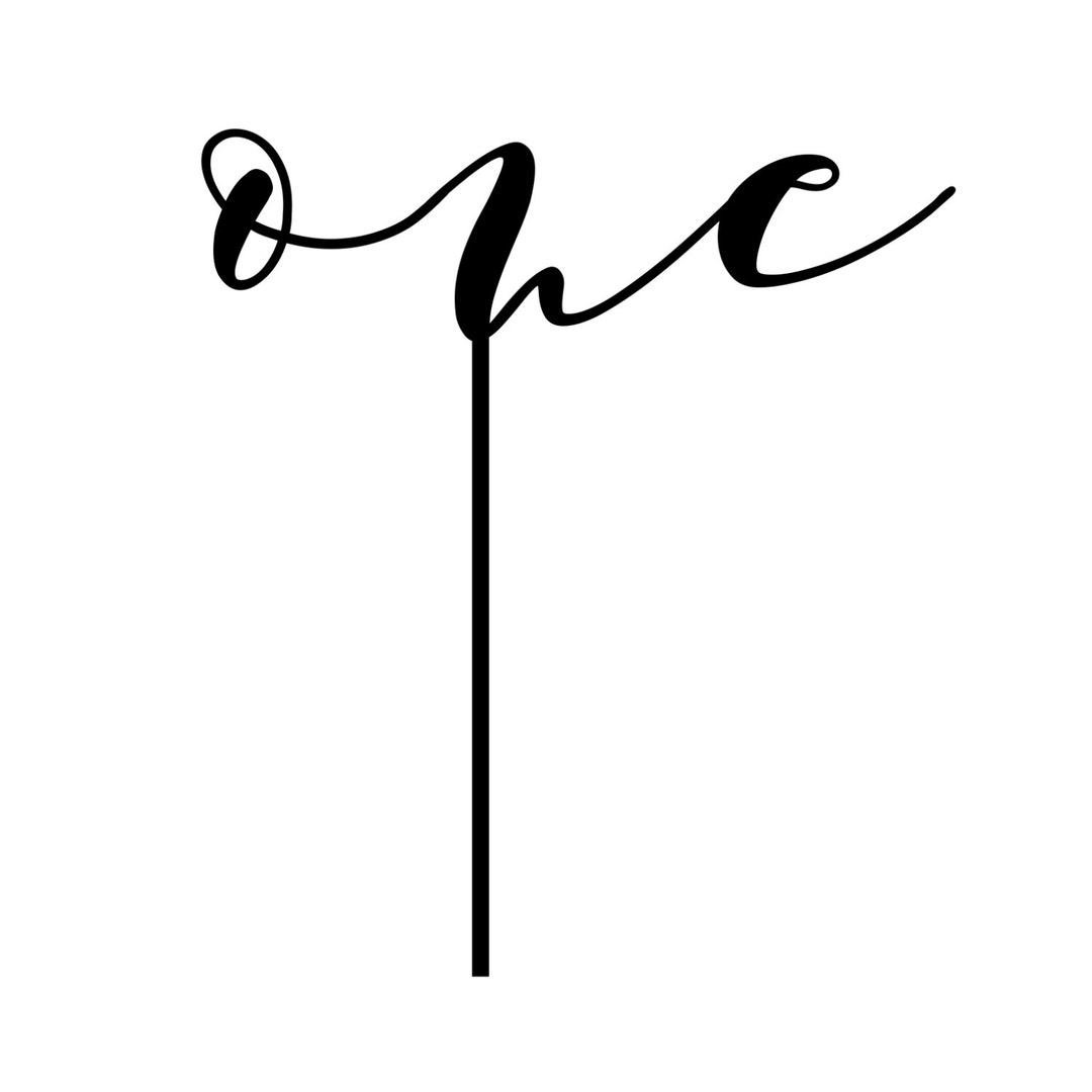 Number One Cake Topper Love Cake Topper | Cake Topper Wedding ...