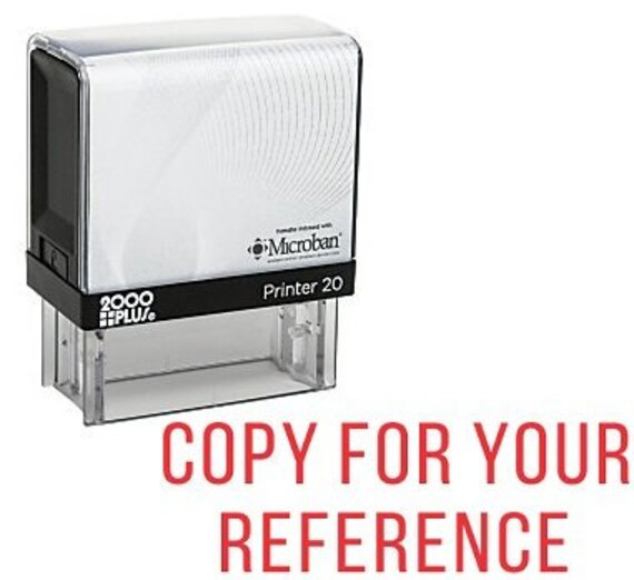 Copy for Your Reference Office Self Inking Rubber Stamp | Etsy