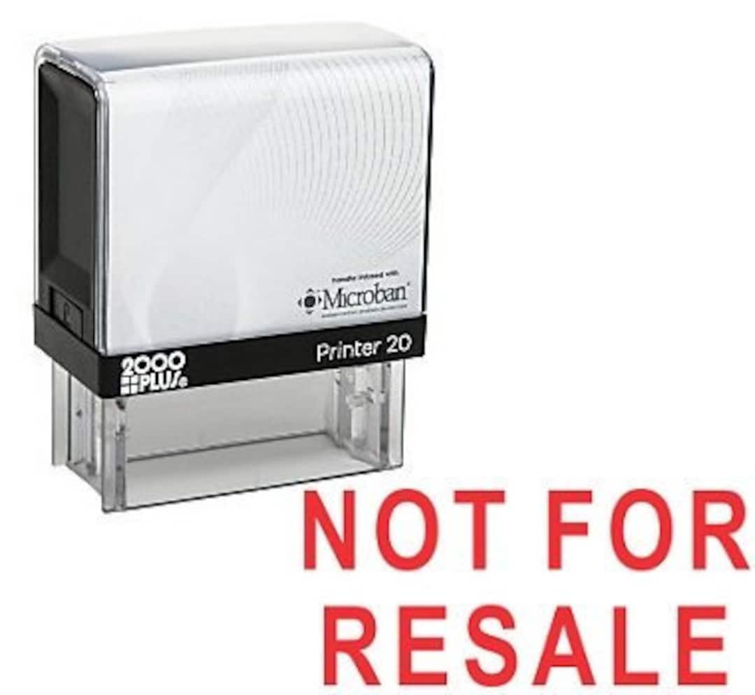 Not for Resale Office Self Inking Rubber Stamp,cosco Printer Office ...