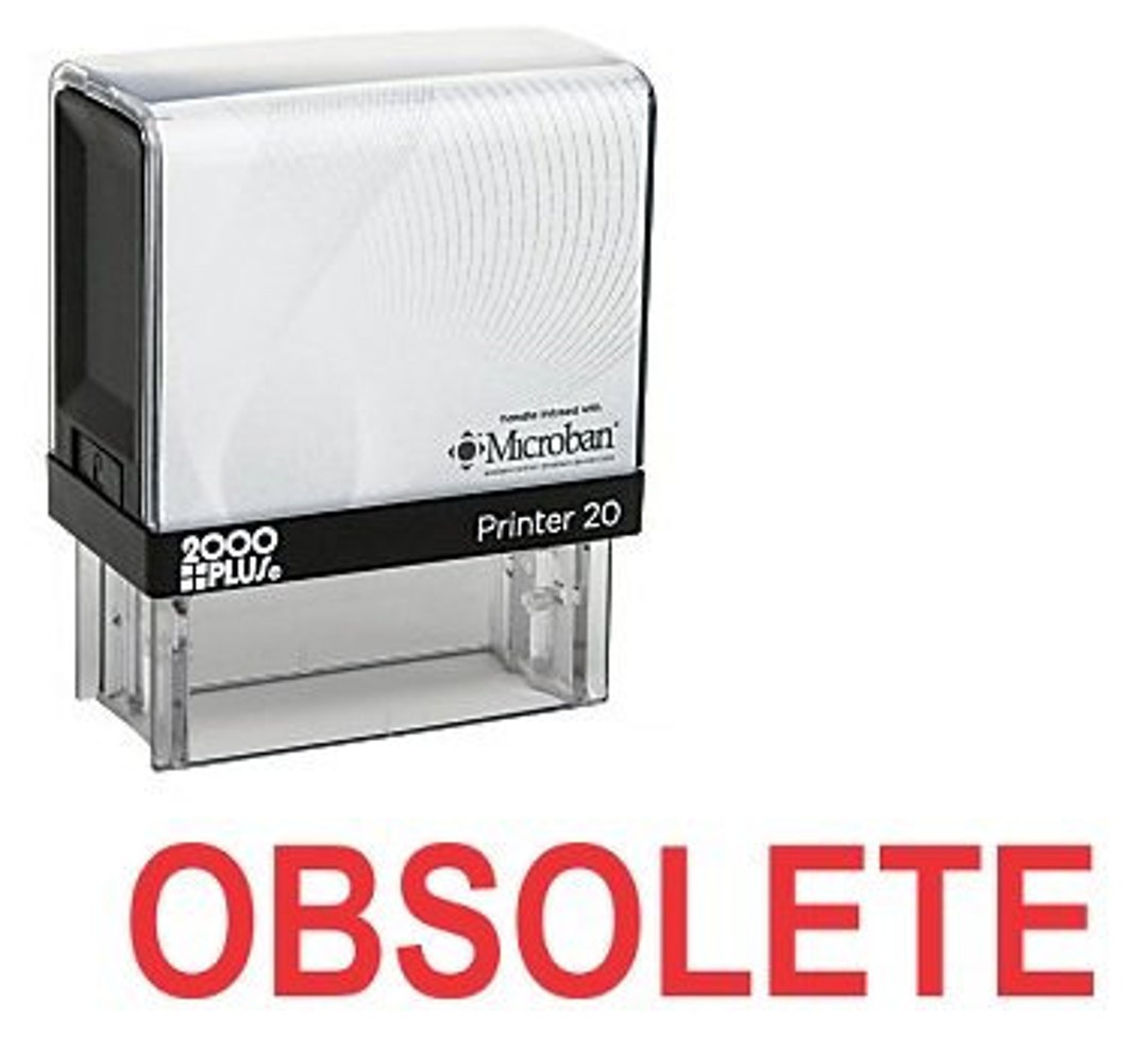 Obsolete Office Self Inking Rubber Stamp,cosco Printer Office Stamp ...