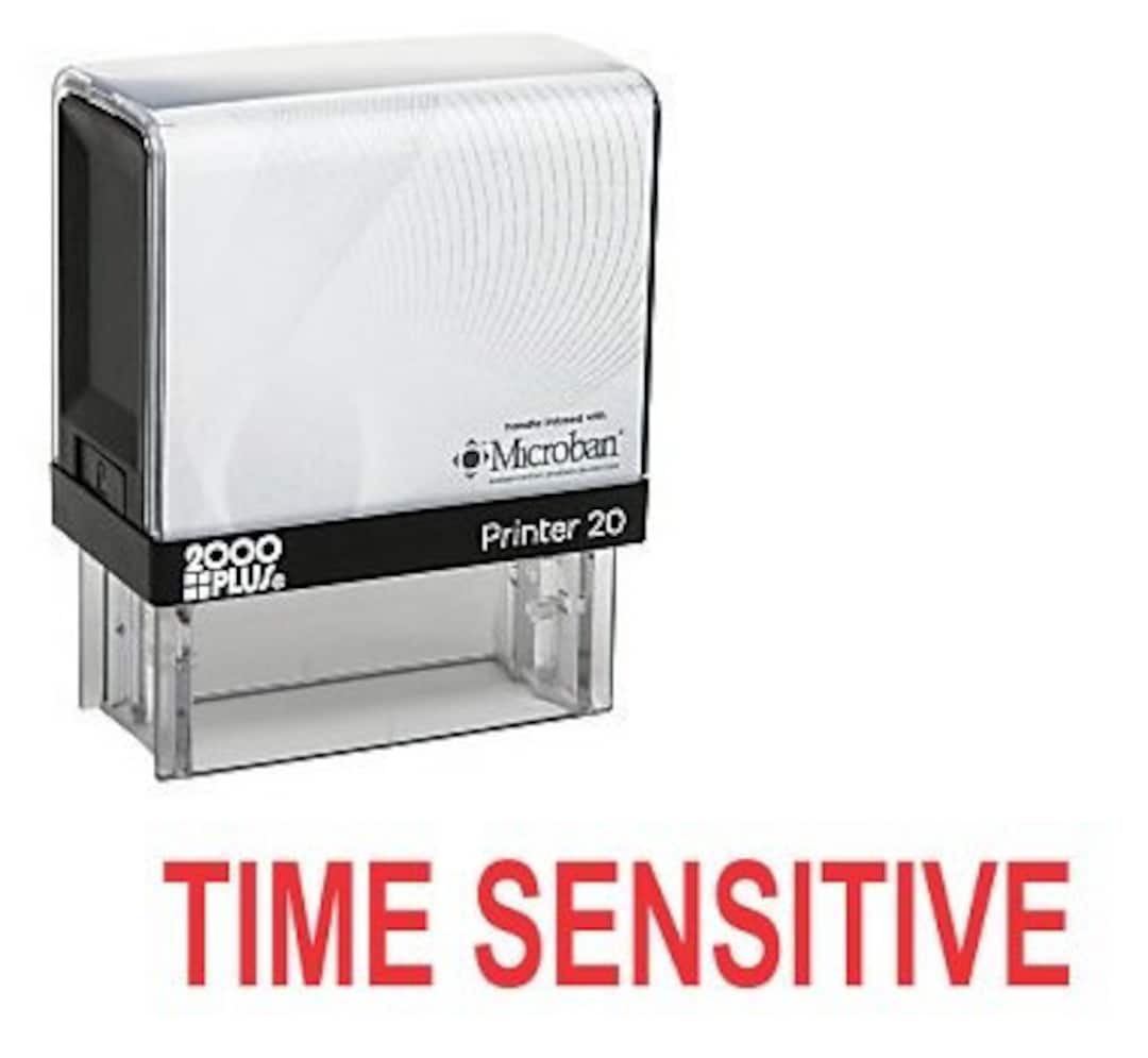 Time Sensitive Office Self Inking Rubber Stamp, Cosco Printer Office Stamp,stock Stamp, Office ...