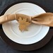 Custom Thanksgiving Wooden Place Tag, Maple Leafs, Personalized Wedding ...