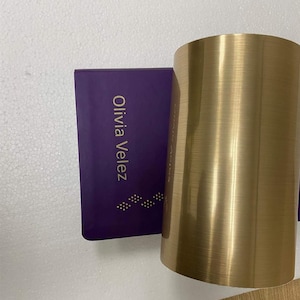 Laser Engraver Foil - Peel and Stick Laser Engraveable Foil - 6"x25 ...