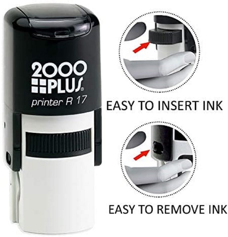 Regal Crown Cosco Round Self Inking Rubber Stamp Stock Stamp Craft ...