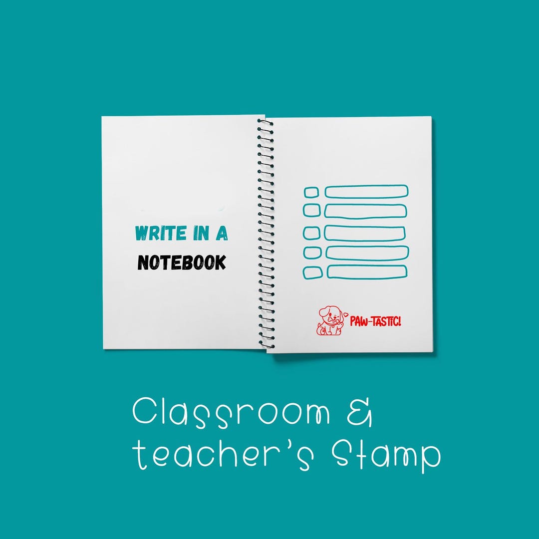 Paw-tastic (fantastic) Self-inking Stamp - Back to School - Children ...