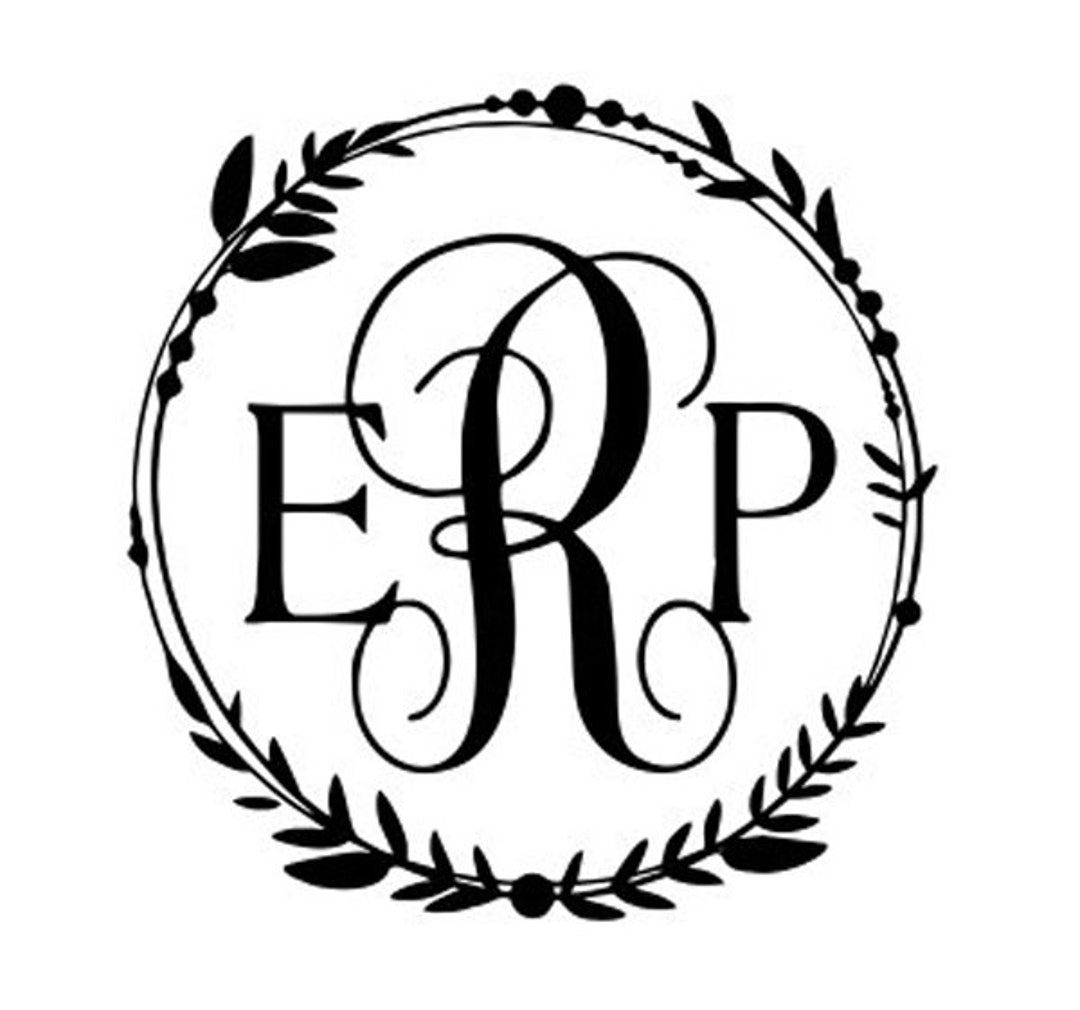 New Designer Monogram Round Pink Shiny Ez-seal Hand Held Custom ...