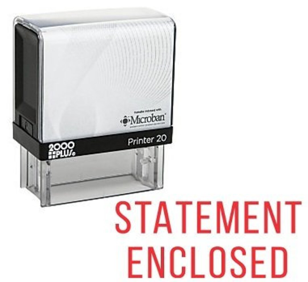 Statement Enclosed Office Self Inking Rubber Stamp,cosco Printer Office ...
