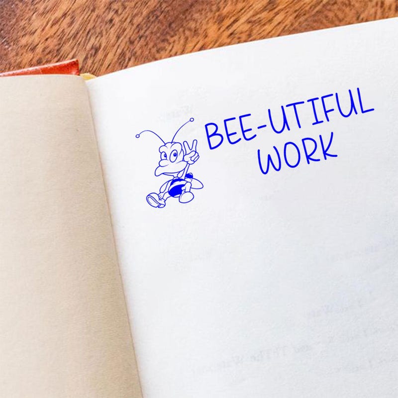 Bee Address Stamp - Etsy