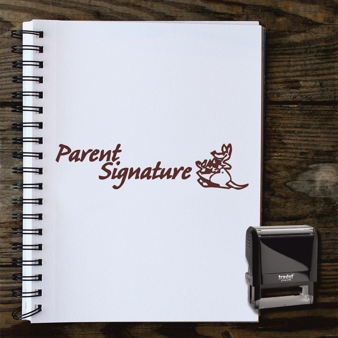 Parent Signature Teacher Stamp,teachers Stamp, School Grading Stamp ...