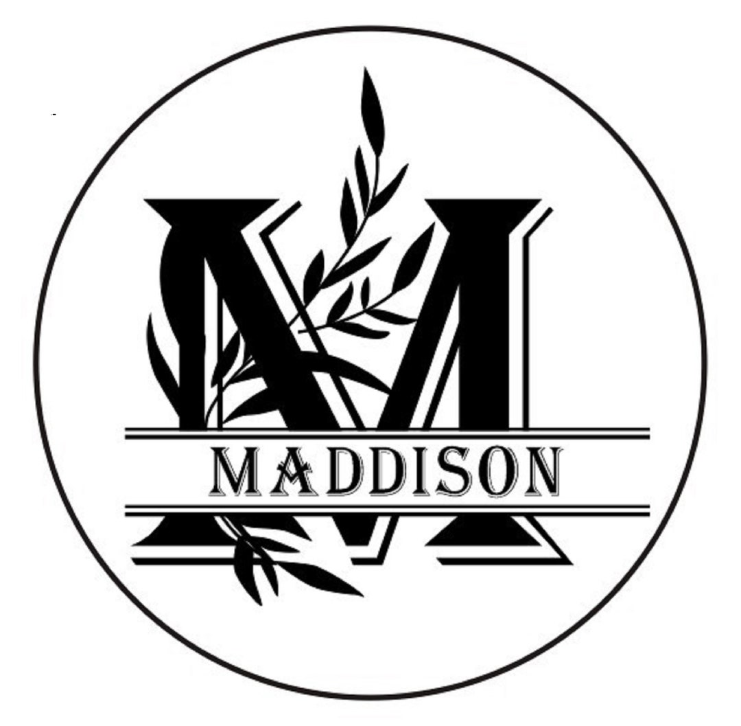 Monogram Custom Embosser, Embosser Stamp, Embosser, Custom Monogram ...