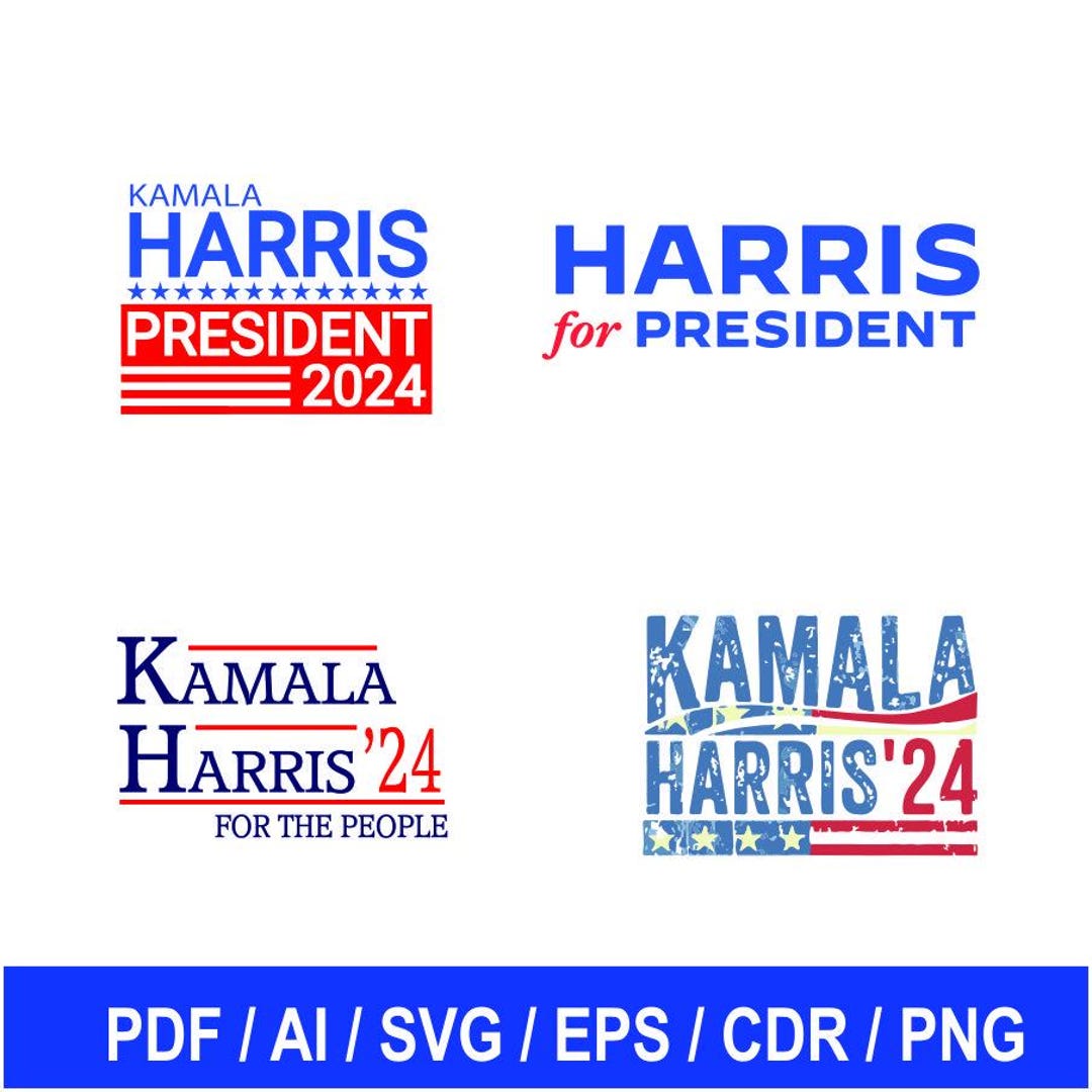 Kamala Harris Slogans Bundles, Political Cut Files, Elections ...